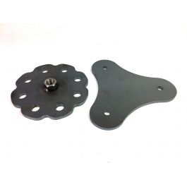 Stakesys Stakesy's Petal Head Weld Up Stand Top & Bottom Plates For JD2 ...