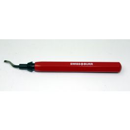 Stakesys SWISS+BURR Heavy Duty Slim Grip Aluminium Hand Deburring Tool